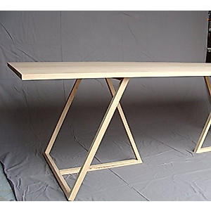 Geometric Dining Table - Solid White Oak On Sale