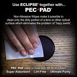 Eclipse Optic Cleaning Solution - Camera Lens and Digital Sensor Cleaner Fluid - Works with All Cameras, Binoculars, and Other Optical Products - Dropper Tip (15ml) - 0.5oz