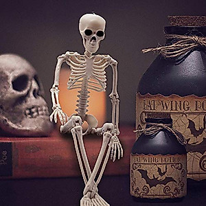 BLUELF Halloween Skeleton Decorations for Halloween Party Decorations, 2 Packs