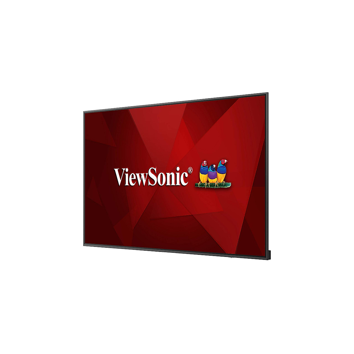 ViewSonic CDE7520 75 Inch 4K Ultra HD Wireless Presentation Display,Black, Black