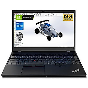 Lenovo ThinkPad Business Mobile Workstation, 15.6" UHD Display, Intel Core i7-11800H, NVIDIA Quadro T600, 40GB RAM, 1TB PCIe SSD, Backlit KB, FP Reader, SD Card Reader, Wi-Fi 6, Windows 11 Pro