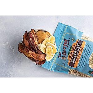 Bob's Red Mill Organic Extra Thick Rolled Oats, 32 ounce (Pack of 3)