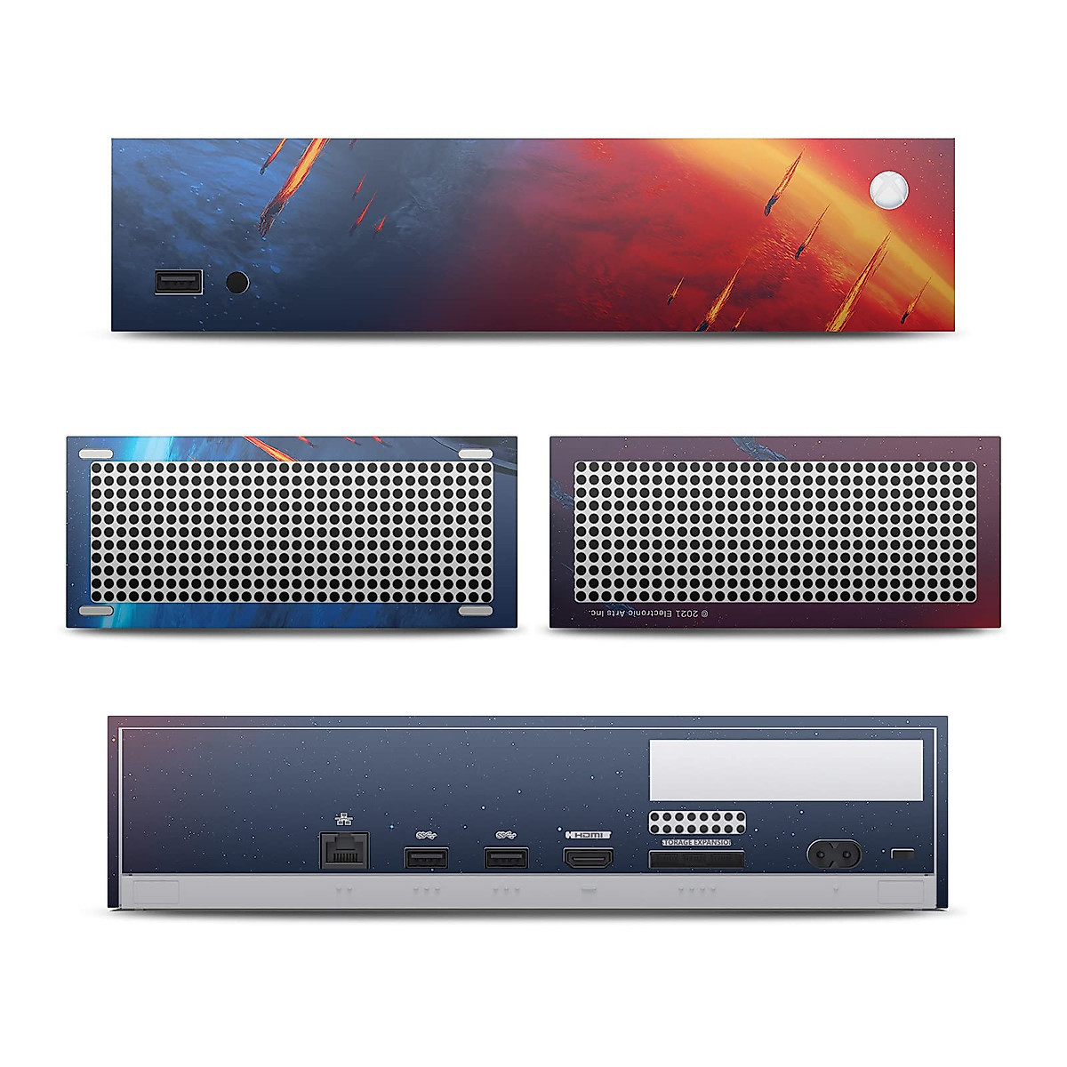 Head Case Designs Officially Licensed EA Bioware Mass Effect Key Art Legendary Graphics Vinyl Sticker Gaming Skin Decal Cover Compatible With Xbox Series S Console and Controller Bundle