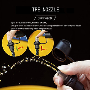 Water Backpack for Hiking Black Water Hydration Backpack with 3L Water Bladder Lightweight Waterproof Water Bag Backpack Tactical Water Backpack for Cycling Hiking