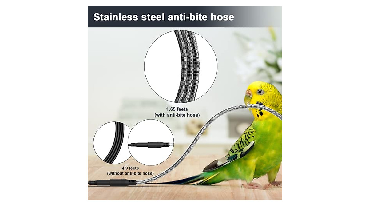 Fenocran Bird Heater Pad - Safe USB Warmer for Parakeets & Small Birds