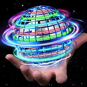 Nacai Flying Orb Ball,Galaxy Ball Toy 2023,Hover Orbs Cosmic Globe Boomerang Ball,Atmotoys Magic Spinner Drone Cool Christmas Birthday Gifts for Kids Ages 6 7 8 9 10+Boy Girl(Blue)