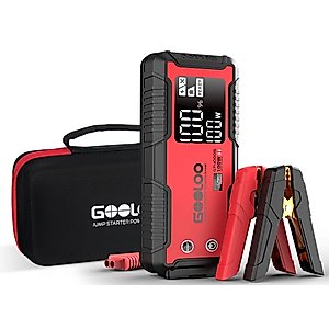 GOOLOO GT4000S Jump Starter 100W Two-Way Fast-Charging Portable Car Jump Starter EVA Storage Case