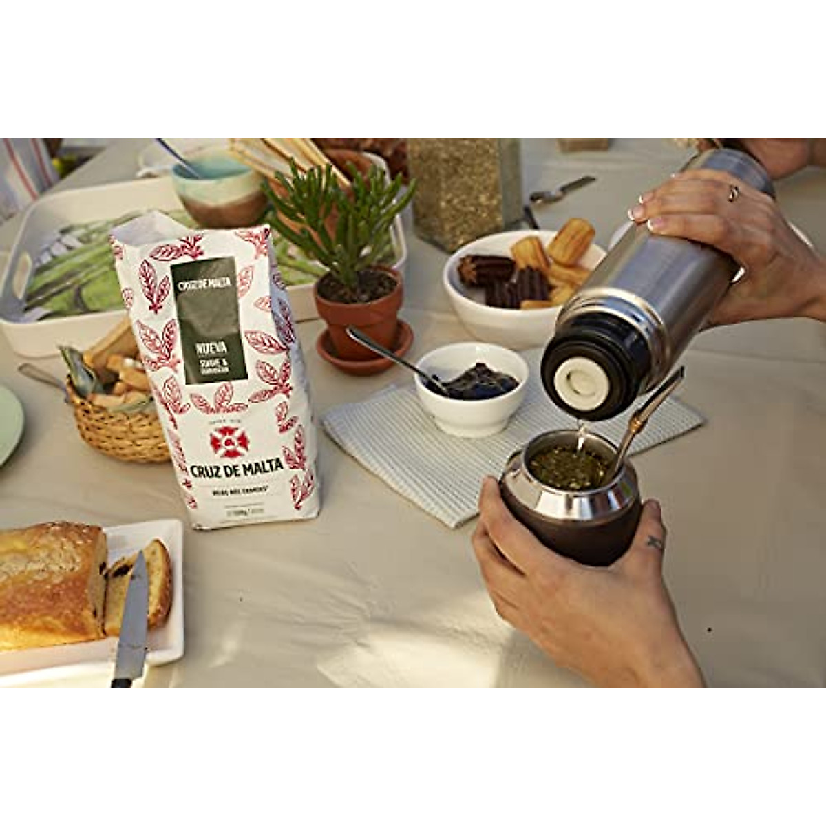 YERBA MATE CRUZ de MALTA 2.2lb 1 kilo