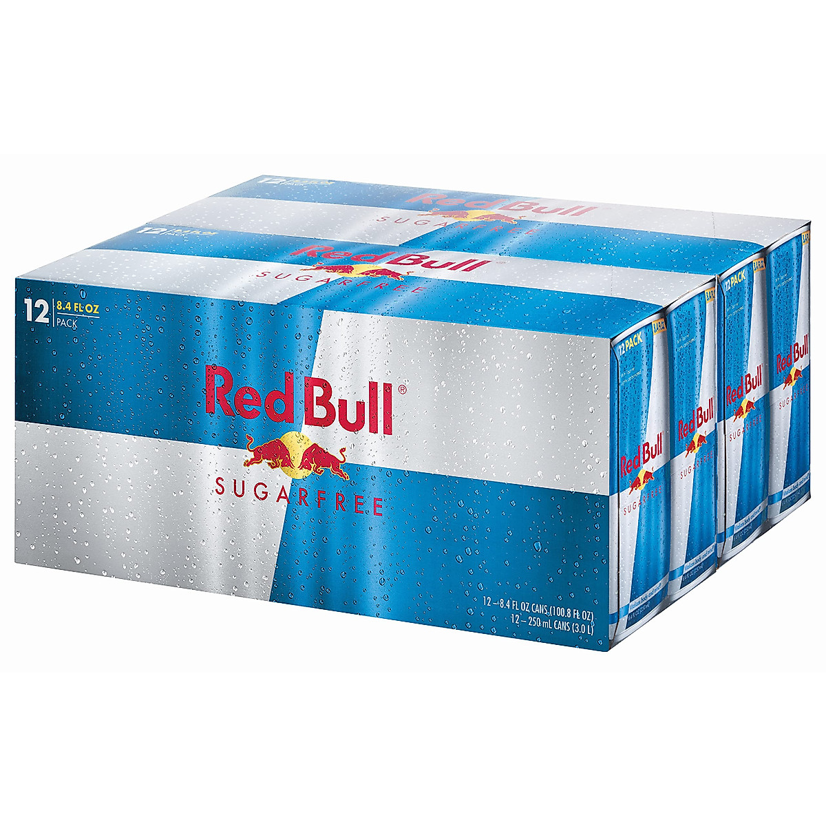 Red Bull Sugar Free, 8.4-Ounce Cans 2 pack of 12 (total count 24)
