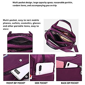 Ladies Large-Capacity Waterproof Anti-Theft Fashion Handbag , Women'S All-Match Oxford Cloth Shoulder Bag Messenger Bag