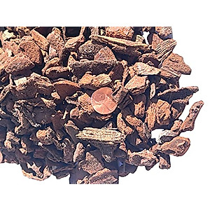 Southside Plants Orchid Bark Houseplants - 100% Organic Pine Wood Chip Mulch from Renewable Forests - Wood Potting Mix for Aeration & Repotting (Large)