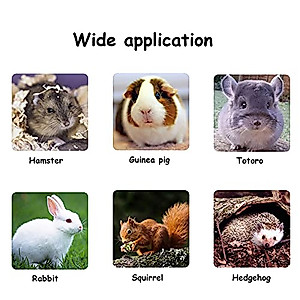 MouseBro Natural Mixed Hamster Bath Sand Hamster Bedding for Syrian Dwarf Hamsters Gerbils Mice Degus Lizard and Other Small Animals,1pack/2.75lb