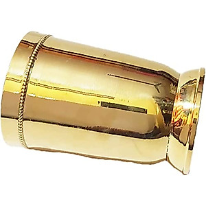 PARIJAT HANDICRAFT Brass mint julep cup with capacity 10 ounce.