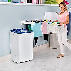 Spexlb Portable Mini Compact Washing Machine, SPB38-1401, Blue