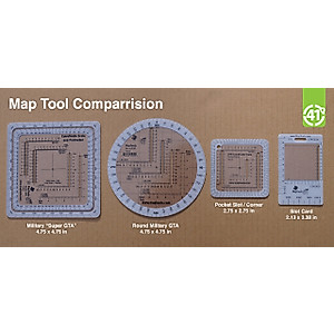 1:24,000 Credit Card Sized UTM Slot Tool
