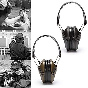 Ear Protector Tactical Shooting Earmuff Adjustable Foldable Anti Noise