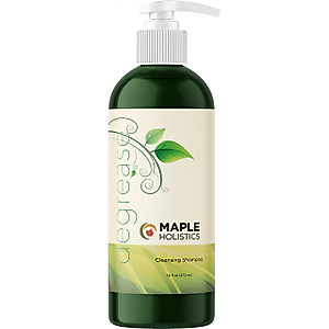 Oily Hair Shampoo for Greasy Hair - Clarifying Shampoo for Oily Hair and Dry Scalp Cleanser for Build Up - Deep Cleansing Shampoo for Oily Scalp Toner with Purifying Essential Oils for Hair Care