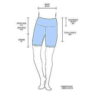 90 Degree By Reflex - High Waist Power Flex Biker Shorts with Side Pockets - 5", 7", 9" - Black 9" - Medium