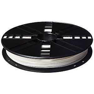MakerBot PLA 3D Printing Filament Large Spool for Use with MakerBot's Replicator+ & 5th Generation Line of 3D Printers, Non-Toxic Resin, 1.75mm Diameter, White (MP05780)