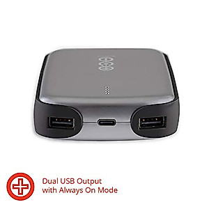 Voltaic Systems V50 Always On External Battery Pack with Dual USB Ports - 12,800mAh