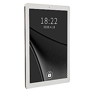 Jaerb HD Tablet, 3GB RAM 64GB ROM 10 Inch HD Tablet Red Octa Core 3G Gray for Daily Use (US Plug)