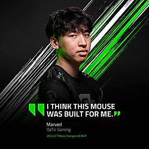 Razer Viper V2 Pro Hyperspeed Wireless Gaming Mouse Optical Switches Gen-3 30K DPI Optical Sensor (Renewed)
