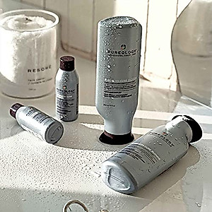 Pureology Strength Cure Blonde Purple Shampoo & Conditioner Bundle | For Blonde & Lightened Color-Treated | Sulfate-Free | Vegan | Updated Packaging | 9 Fl. Oz.