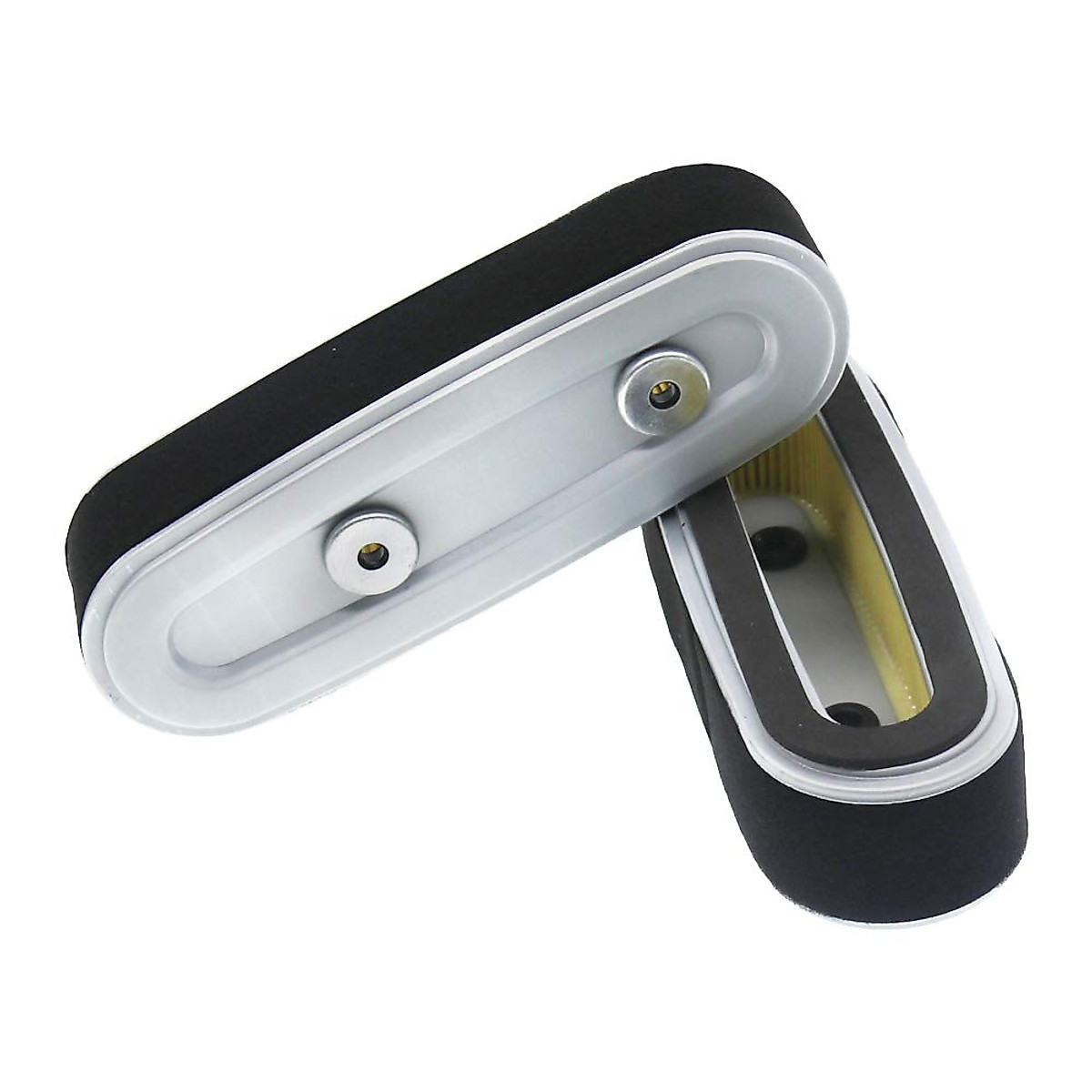 QHALEN Air Filter Compatible with Honda GXV160 Engine Lawn Mower Air Cleaner 17210-Z1V-003 (Black,Qty 2)