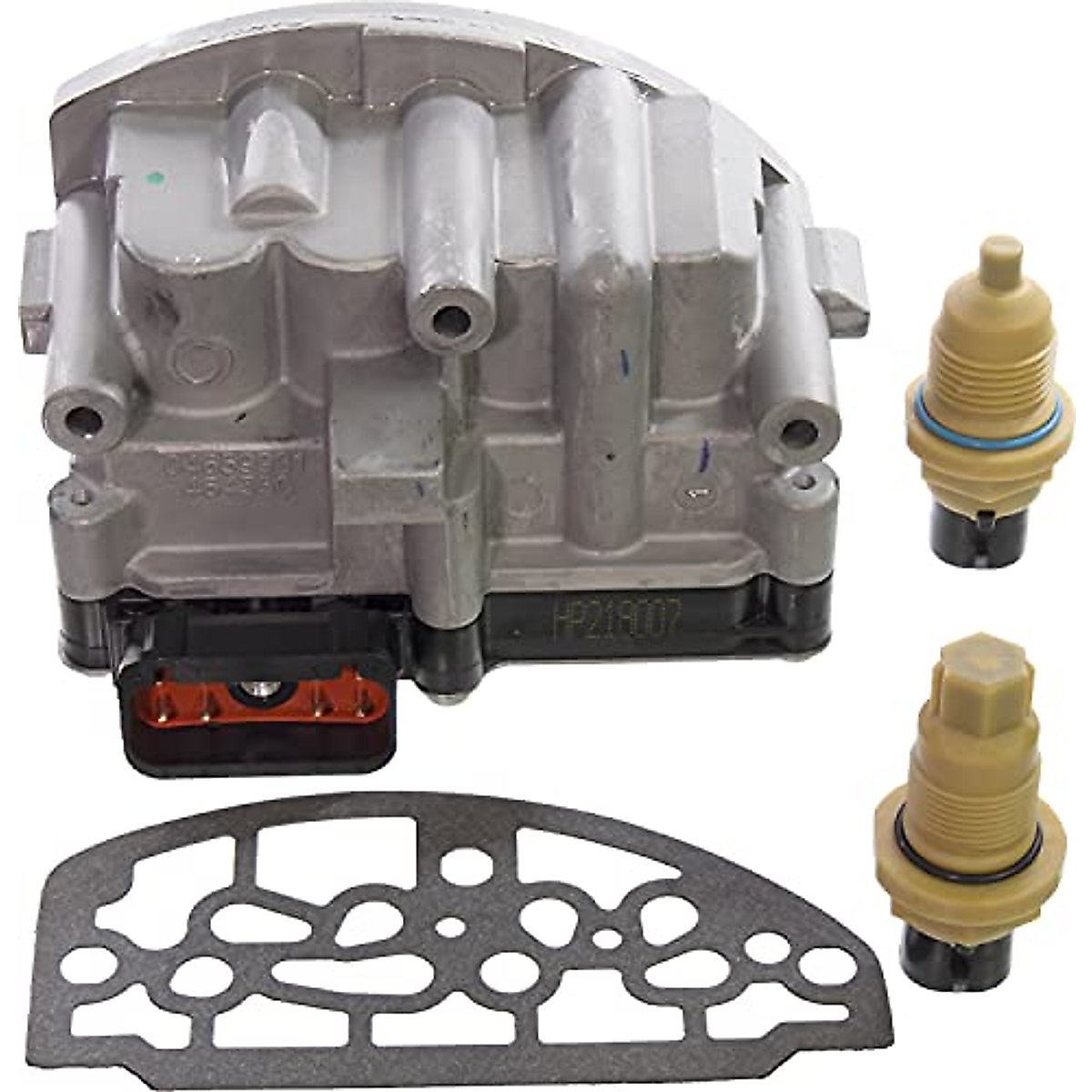 APDTY 709211-Kit Automatic Transmission Shift Control Solenoid Block Pack Includes Gasket & Input & Output Speed Sensor (Replaces Mopar 5015646AC, 5140429AA, 5015646AB, 4504570AB; Made In USA!)