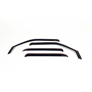 Wade 72-88421 Smoke in-Channel Wind Deflector - 4 Piece