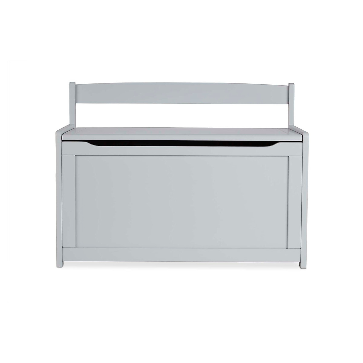 Melissa & Doug Wooden Toy Chest - Gray Furniture for Playroom