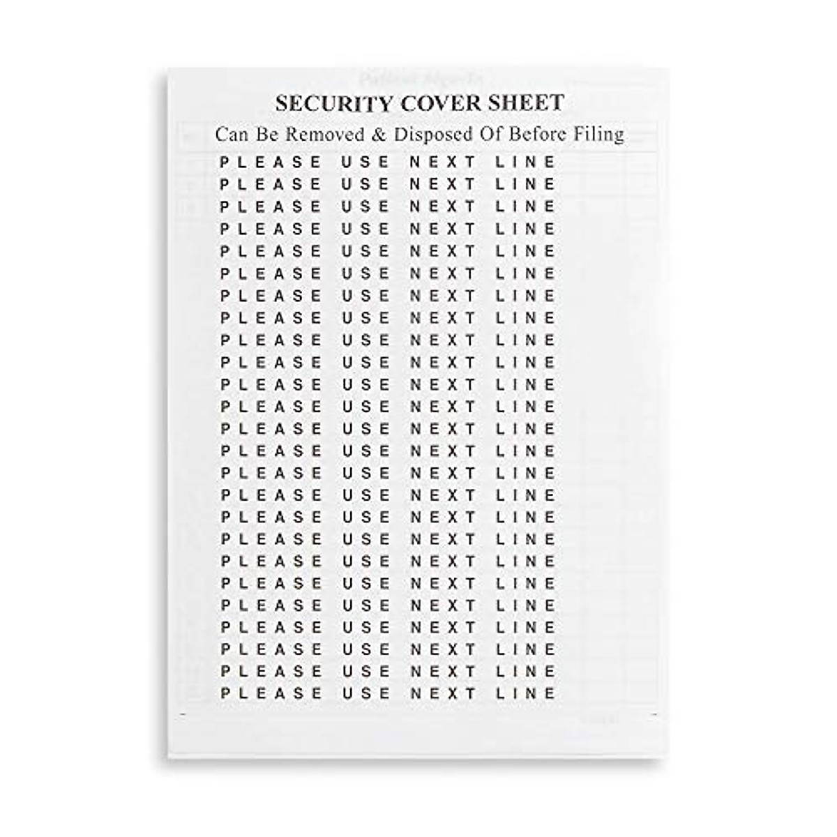Blue Summit Supplies 125 Patient Sign in Sheets, Carbonless 3 Part Forms with Peel Away Adhesive Labels, HIPAA Compliant for Privacy in Doctor, Medical, Dental Office, Burgundy, 125 Pack