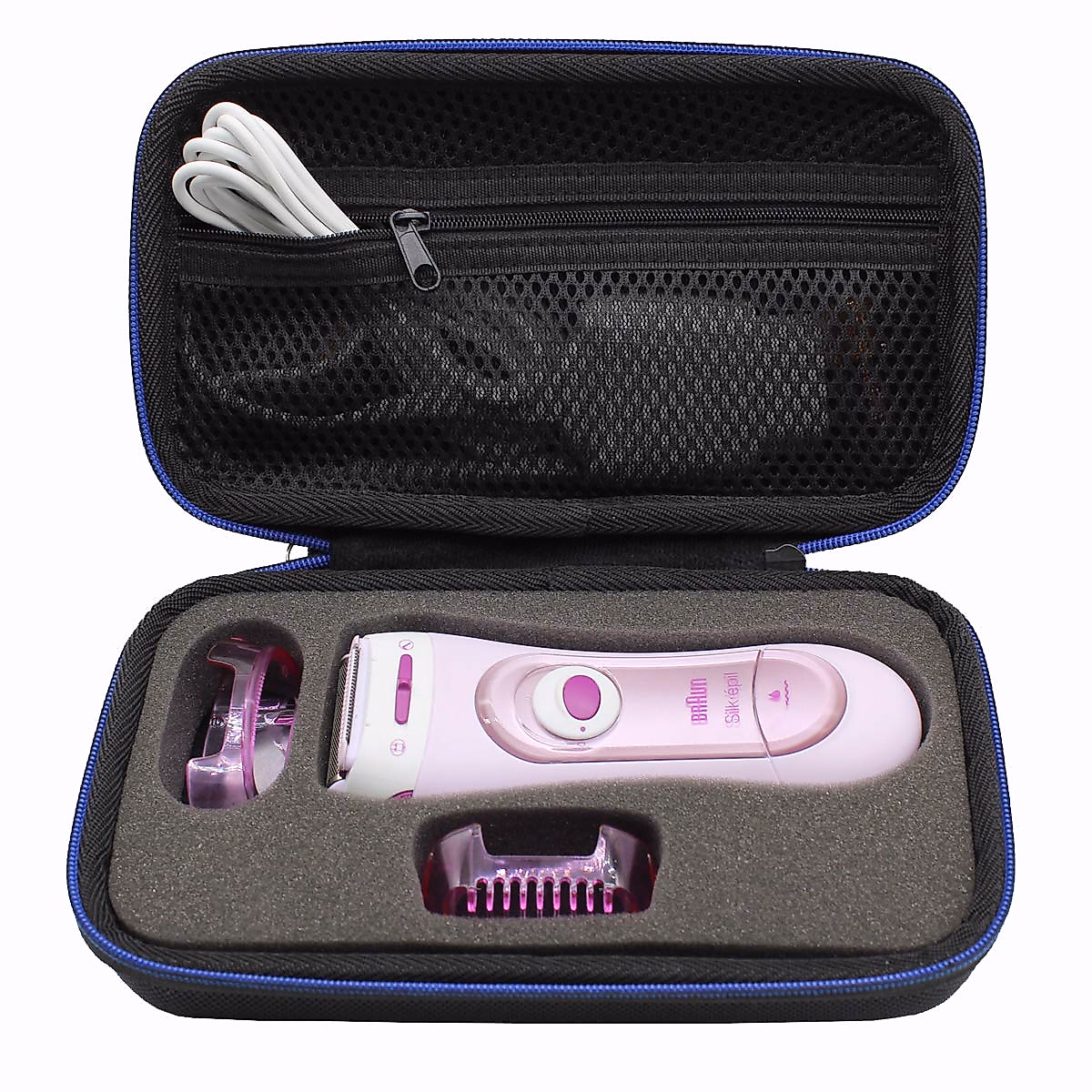 Case for Braun Silk-épil LS5160WD Lady Shaver Hard Travel Case Bag by GUBEE