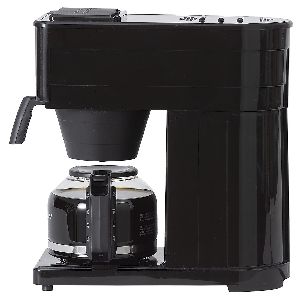 BUNN GRB Velocity Brew 10-Cup Home Coffee Brewer, Black
