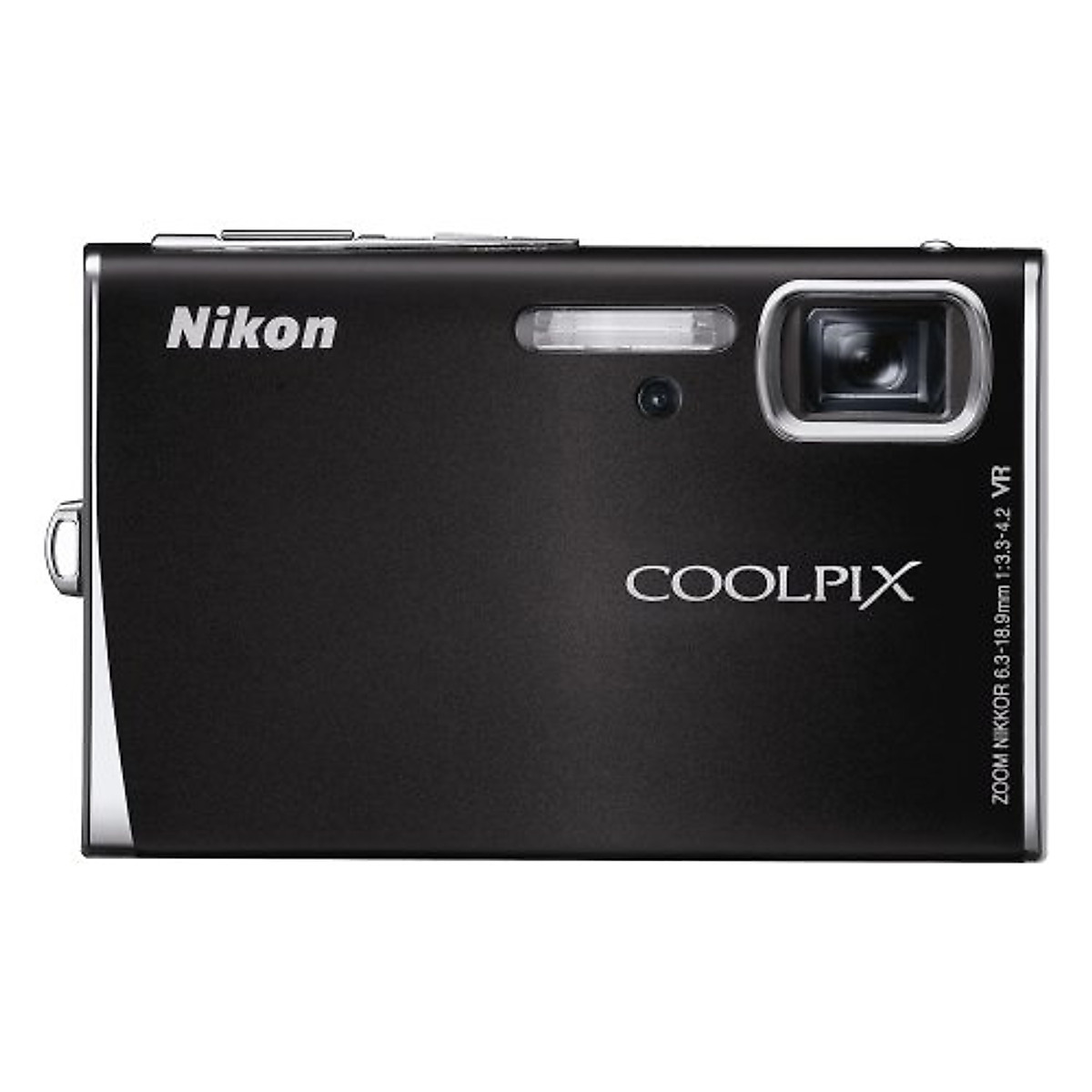 Nikon Coolpix S51 8.1MP Digital Camera with 3x Optical Vibration Reduction Zoom (Matte Black)