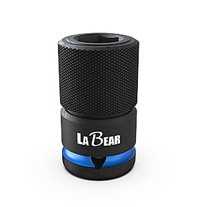 LaBear - 1PC 1/2 to 7/16 hex adapter, 1/2"Drive to 7/16" Hex Drive Quick Change Adapter