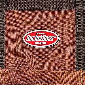 Bucket Boss Gatemouth 13 Tool Bag in Brown, 60013, 8 liters