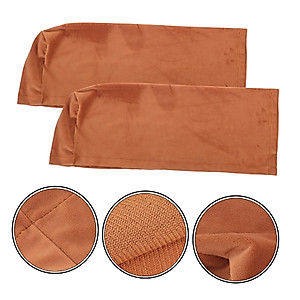 VOSAREA 2pcs Anti Slip Armrest Cover Furniture Armrest Protectors Anti Slip Armrest Slipcovers Stretch Sofa Arm Covers Sofas Sofa Couch Universal Sofa Cover Universal Cover Elastic Slider