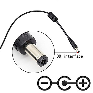 MeiShiEr9.5V AC DC Power Adapter for Casio Keyboard Power Supply CTK-2080 CTK-2550 CTK-3200 CTK-3500 LK-265 LK-280 SA-46 Extra Long Cord ADE95100LU ADE95100B AD-E95100L (10 Feet Cable)