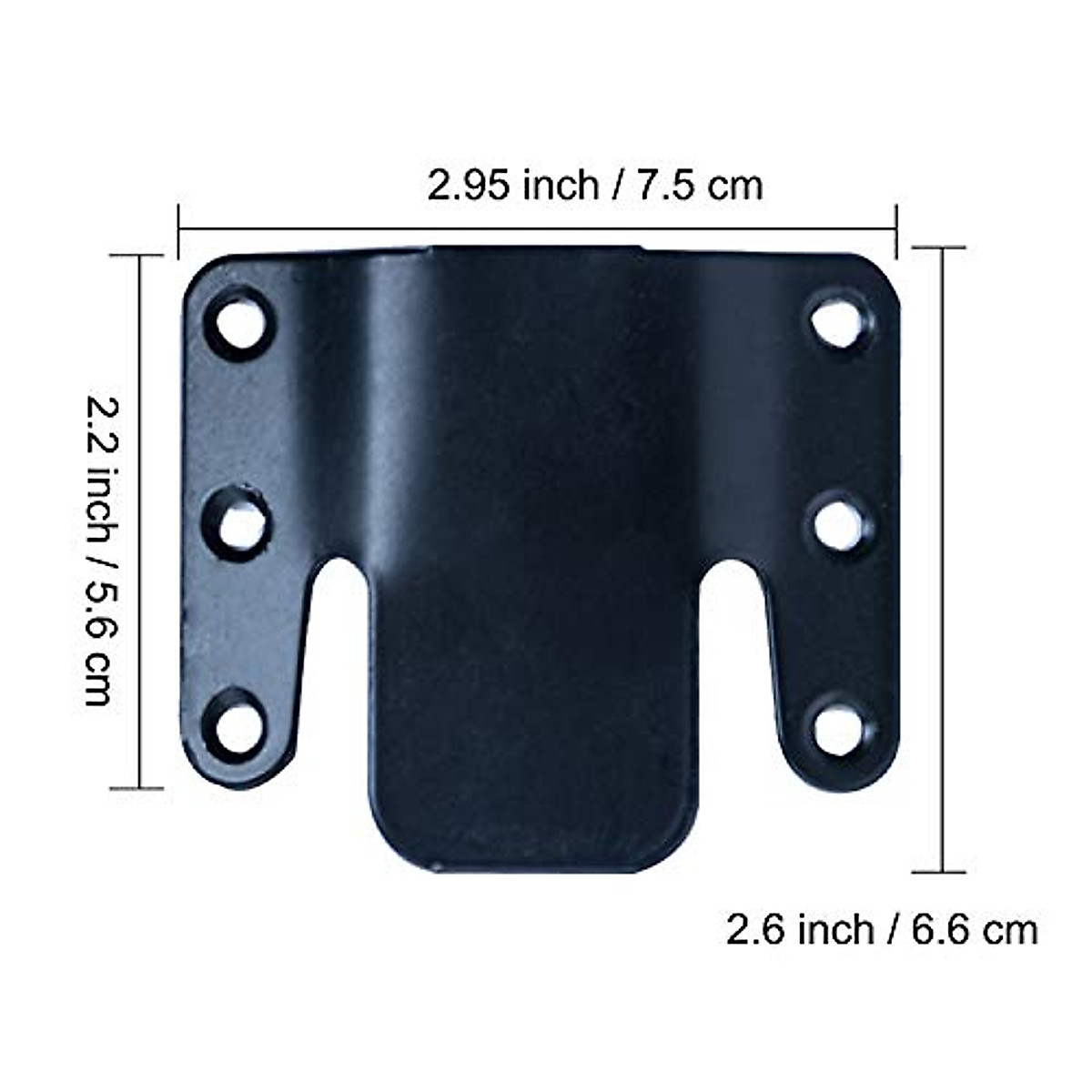 LazyMe Universal Sectional Sofa Interlocking Sofa Connector Bracket with Hardware- 2 Sets, 4 Piece