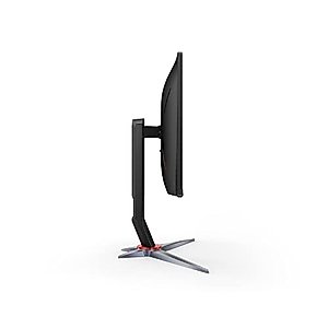 AOC 24G2 24" Frameless Gaming IPS Monitor, FHD 1080P, 1ms 144Hz, Freesync, HDMI/DP/VGA, Height Adjustable, 3-Year Zero Dead Pixel Guarantee,Black/Red