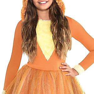 Orange Furry Fox Child Costume Set (Large 12-14) 1 Set - Super Cozy & Adorable - Perfect For Party, Halloween & Play