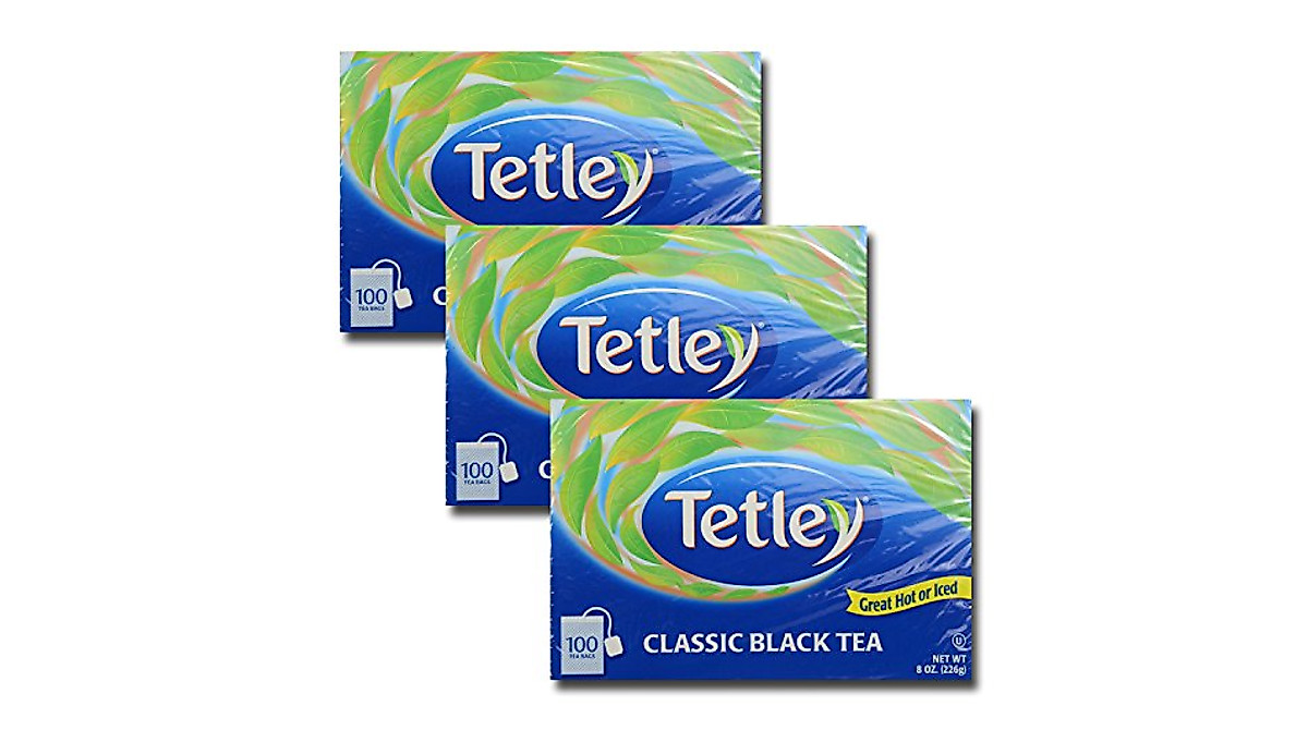 Tetley Tea Bags - 100 Count for a Healthy Lifestyle