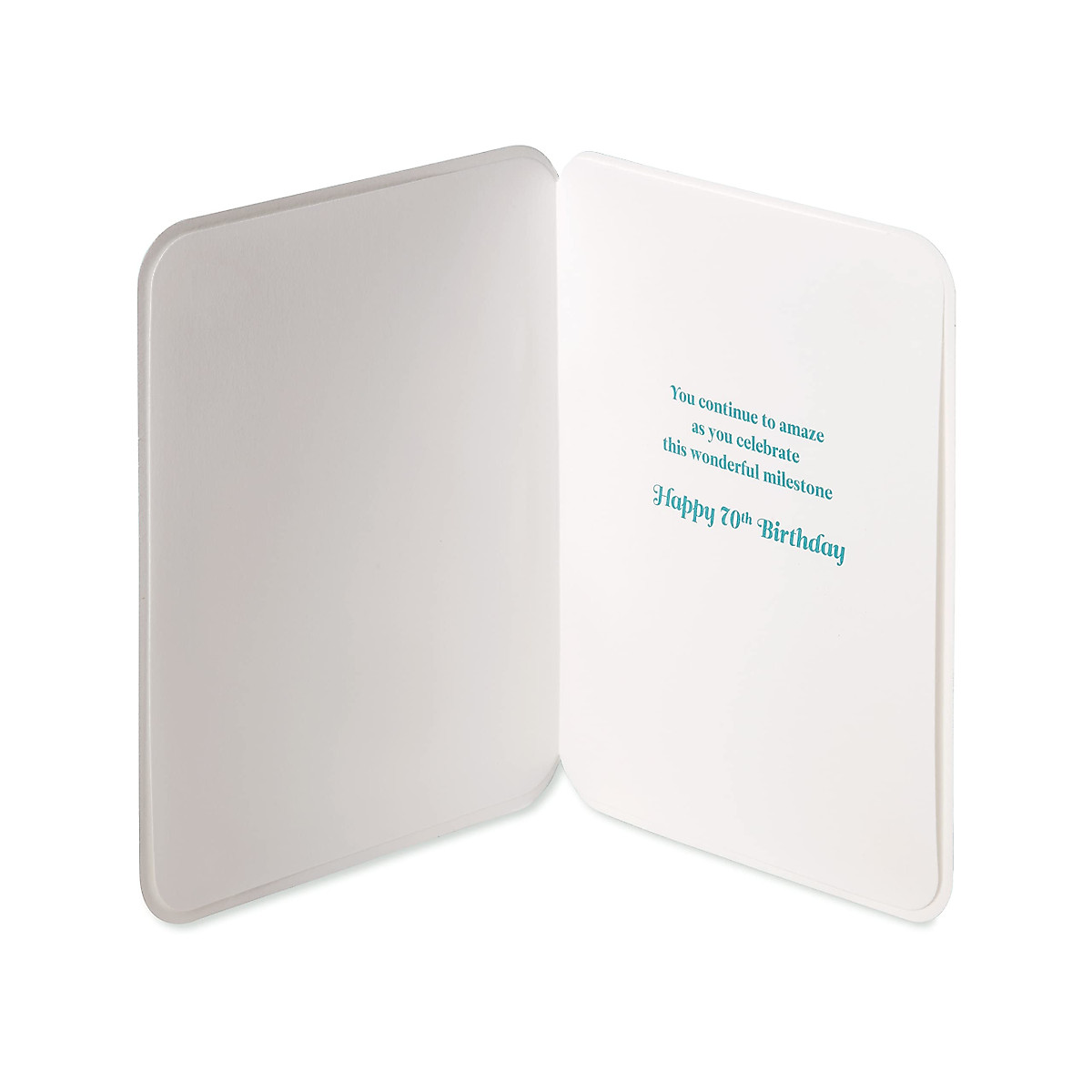 Papyrus 70th Birthday Card (Wonderful Milestone)