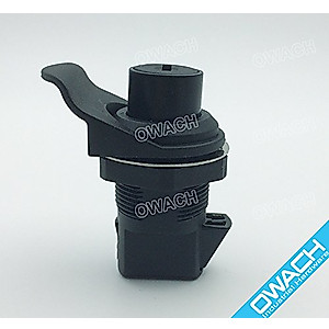 OWACH Push Button Latch with Locking for Marine Boat Tool Box, Glovebox, Radio Box, Electronic Box (with Locking, 1 Pack)