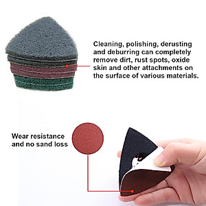 105 Pack Oscillating Saw Blades,VRKET Quick Release Multitool Blades Kit,Oscillating Tool Sanding Pads Kit,Universal Oscillating Tool Blade for Dewalt,Milwaukee,Makita,Bosch,Ryobi,Rockwell