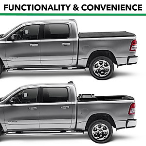 Gator ETX Soft Tri-Fold Truck Bed Tonneau Cover | 59317 | Compatible with 2019-2022 Ford Ranger 5' 1" Bed (61")