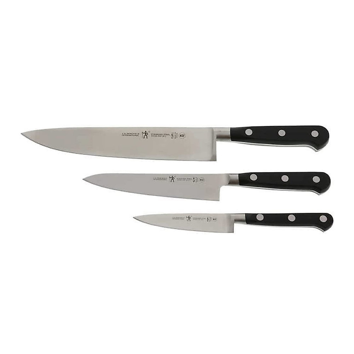 J.A Henckels Couteau 3-Piece Forged Starter Cutlery Knife Set