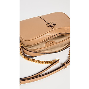 Tory Burch Women's McGraw Camera Bag, Tiramisu, Tan, One Size