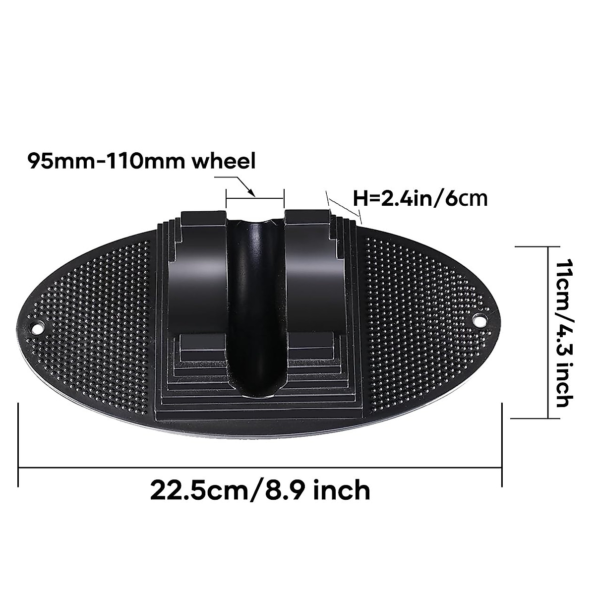 VOKUL Scooter Stand Parking Kick Scooter Holder Stand fit Most Scooters for 95mm -110mm Scooter Wheels - Multiple Scooters, Stable Base,Organize Scooters, Works Perfect